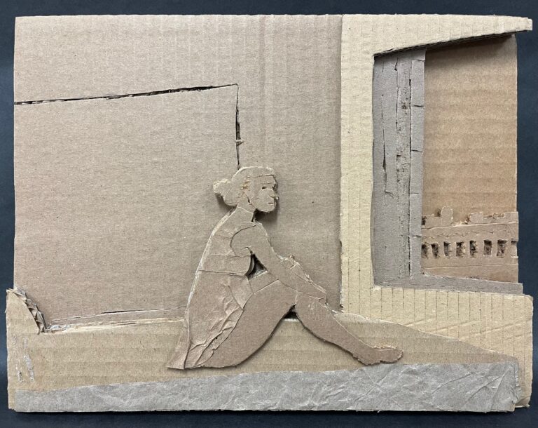 Cardboard Relief Sculptures – The Polished Picasso