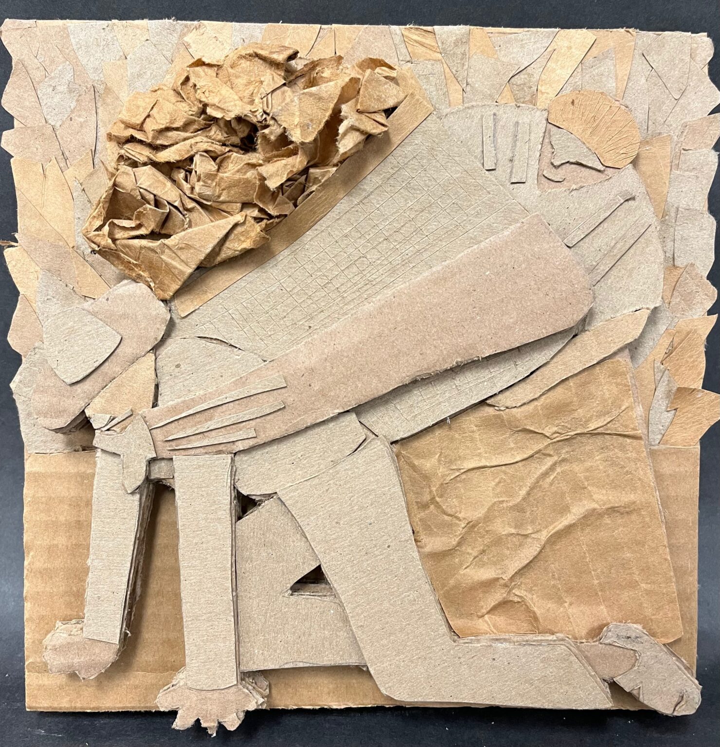 Cardboard Relief Sculptures – The Polished Picasso