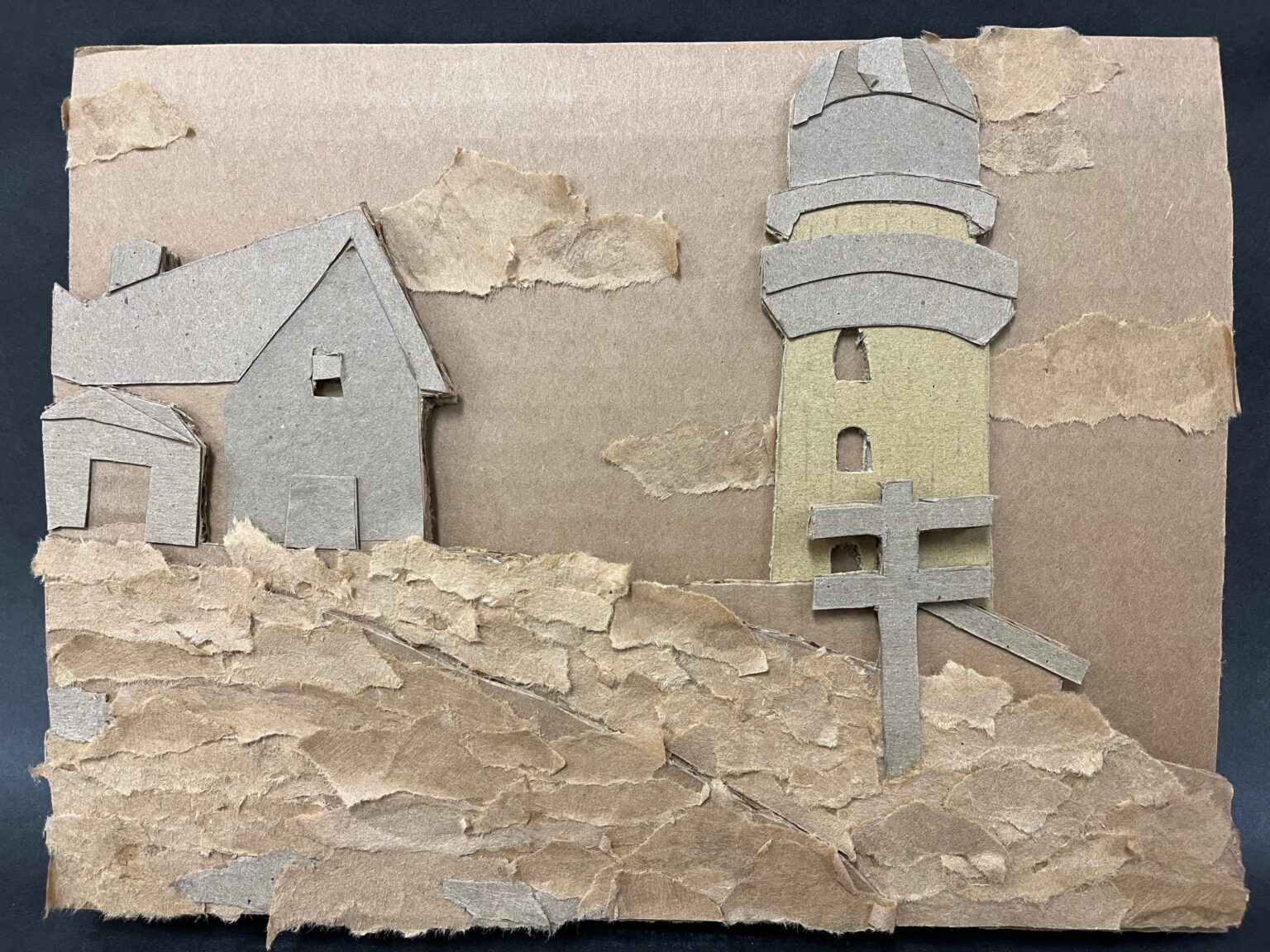 Cardboard Relief Sculptures – The Polished Picasso