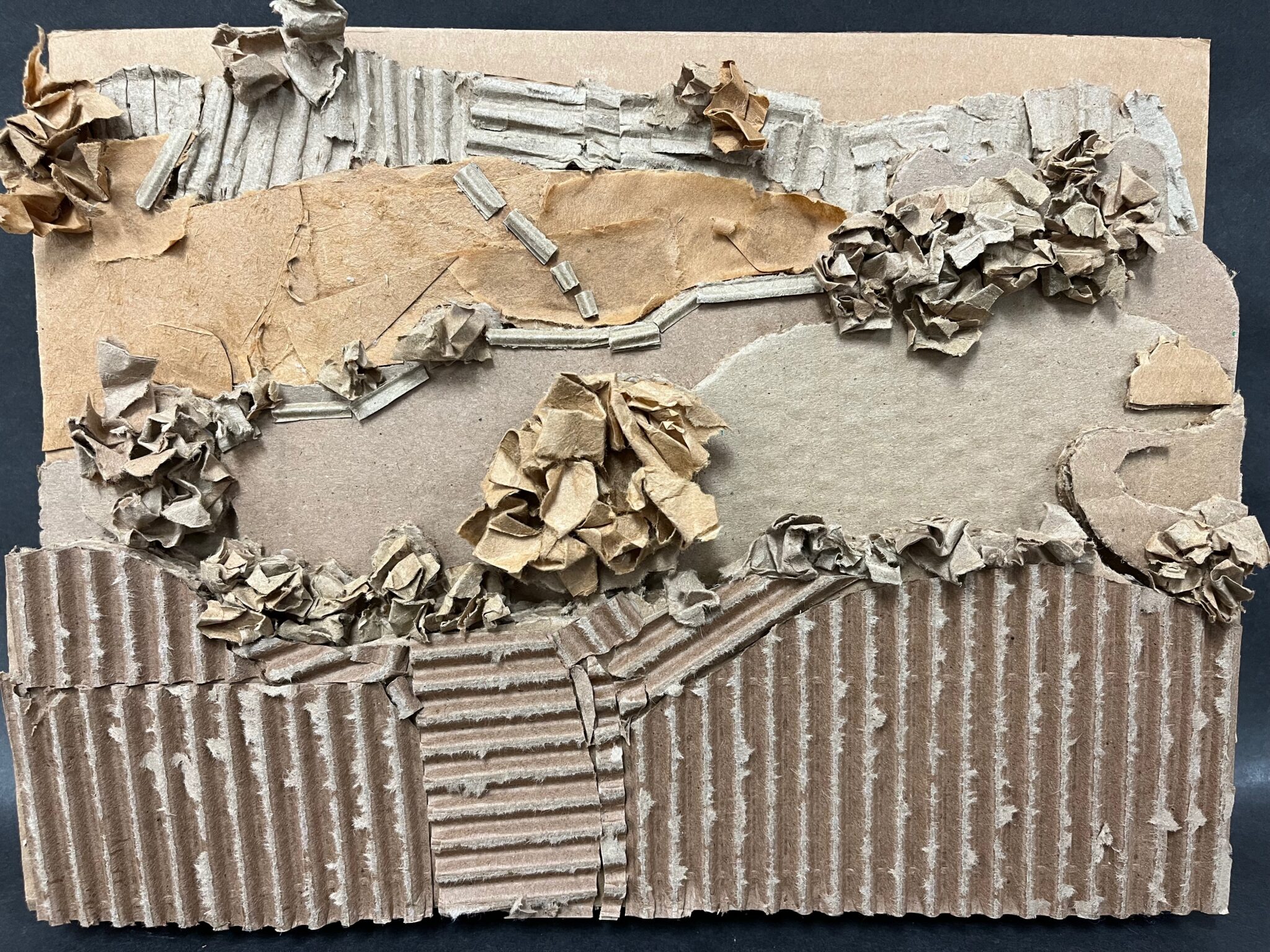 Cardboard Relief Sculptures – The Polished Picasso